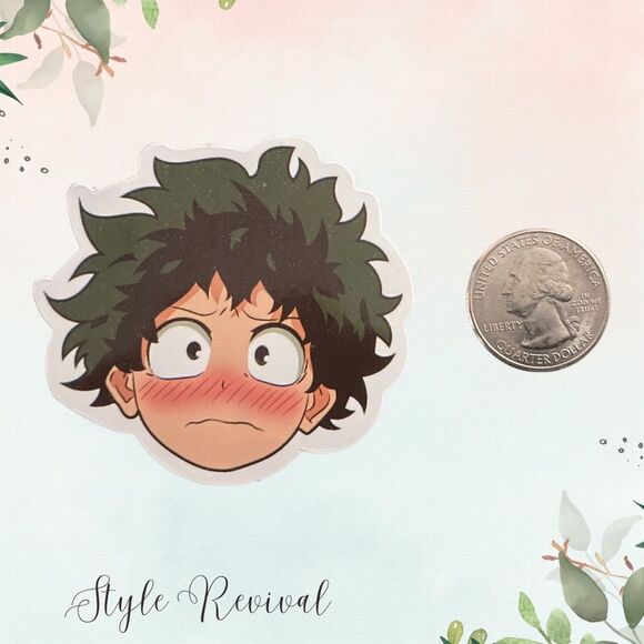 Other | 110 Stickers Izuku Midoroya My Hero Academia Chibi Anime ...